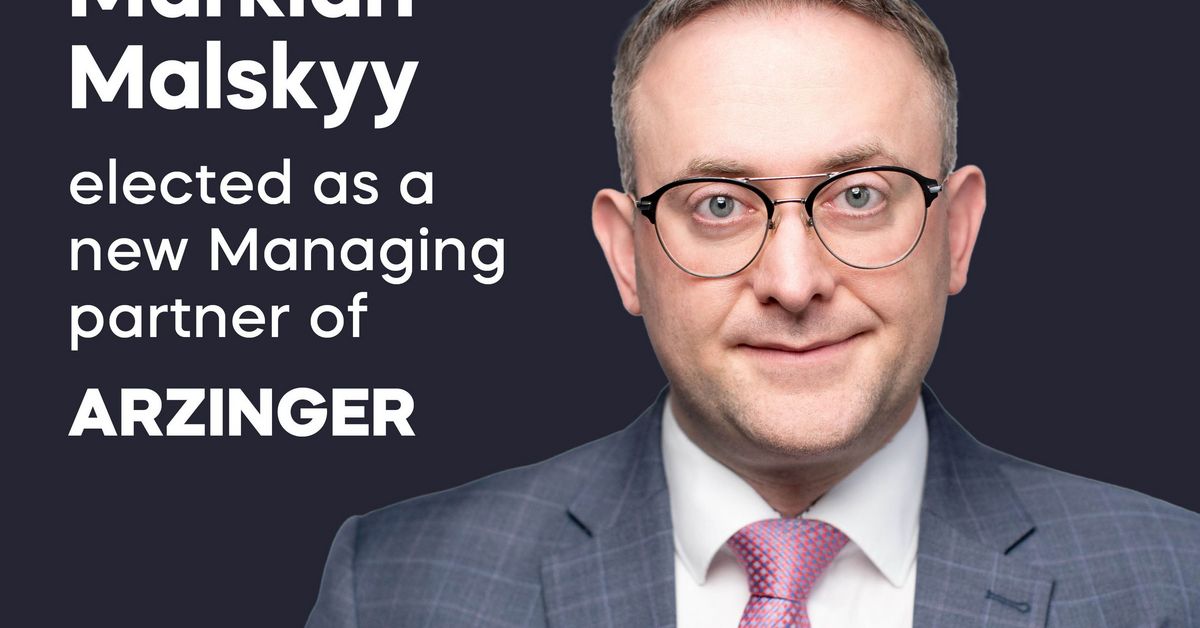 Markian Malskyy elected as a new managing partner of ARZINGER | CCI ...